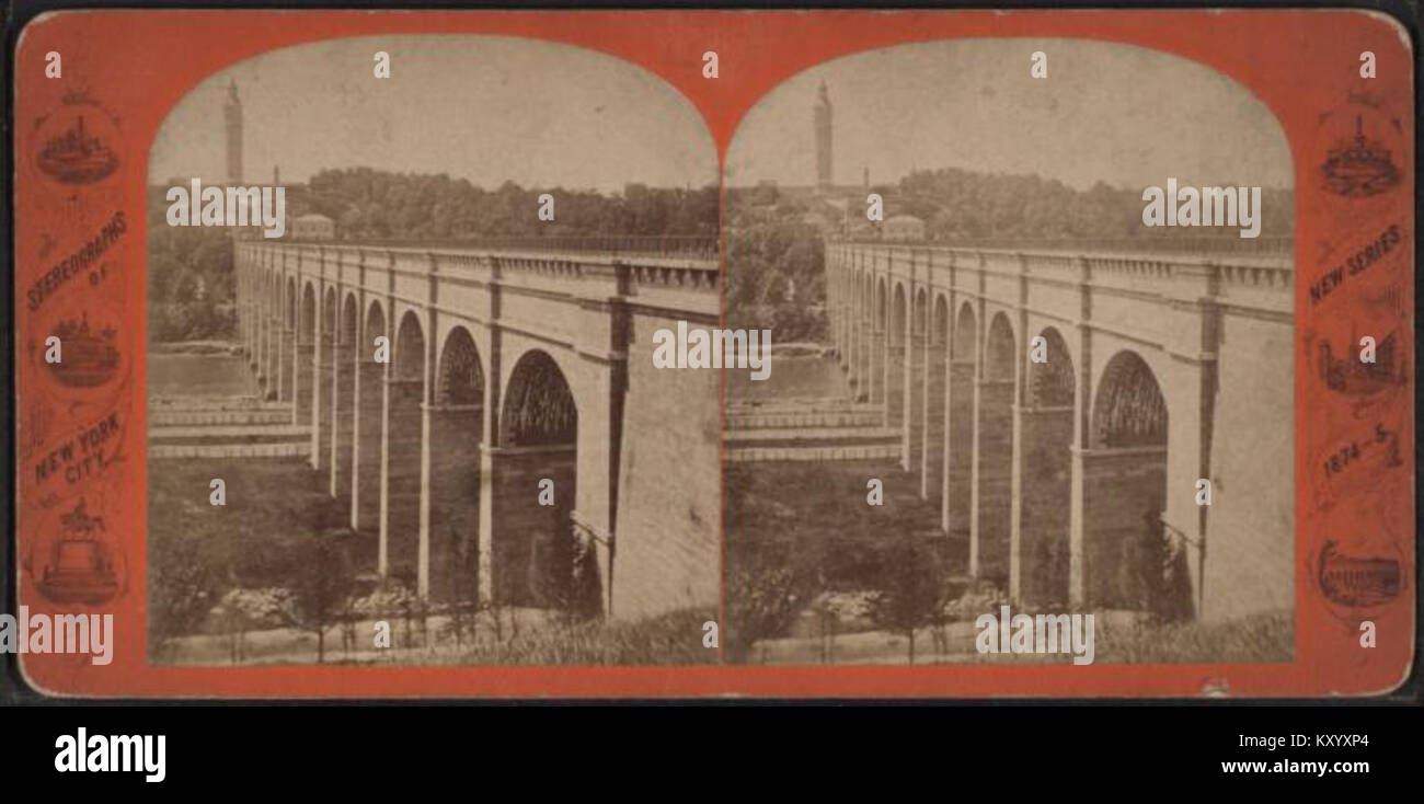 The High Bridge, captured in five views from the Robert N. Dennis ...