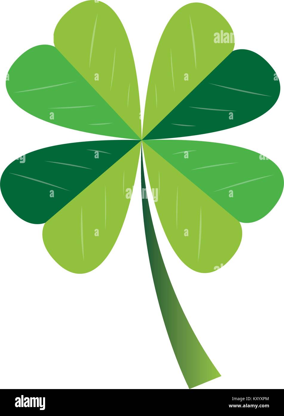 Isolated traditional clover Stock Vector Image & Art - Alamy