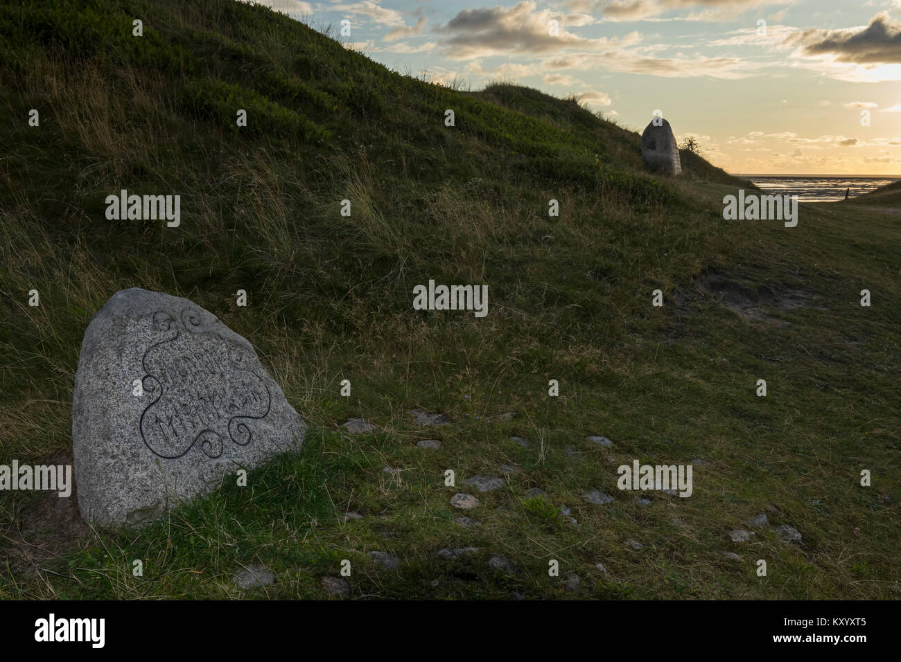Rune stone runestone hi-res stock photography and images - Alamy