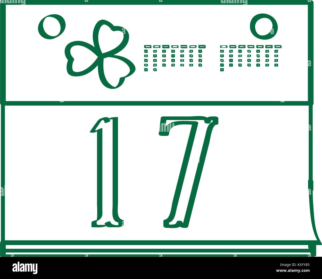 Isolated calendar illustration outline Stock Vector Image & Art - Alamy