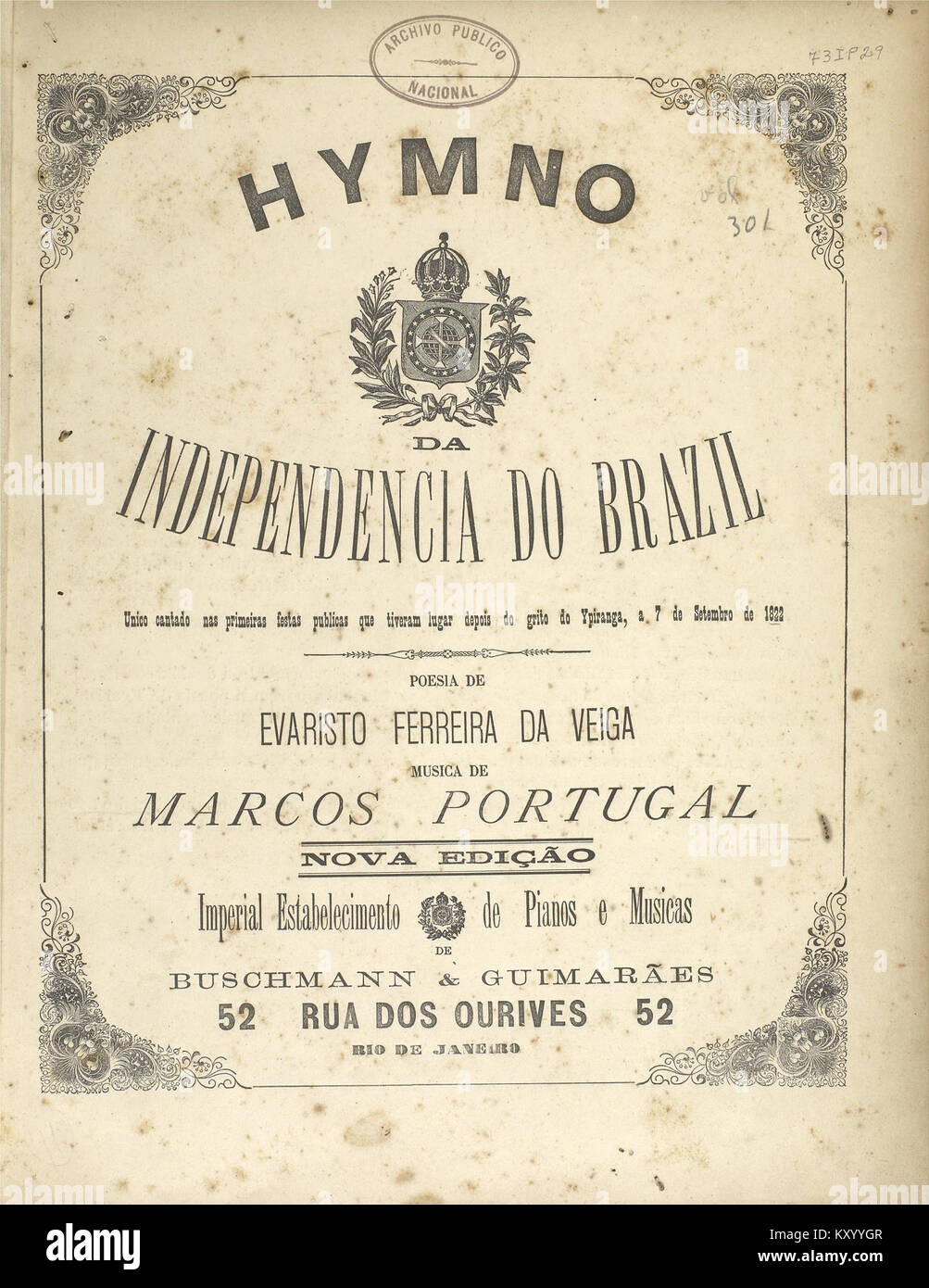 The brazilian national anthem hi-res stock photography and images - Alamy