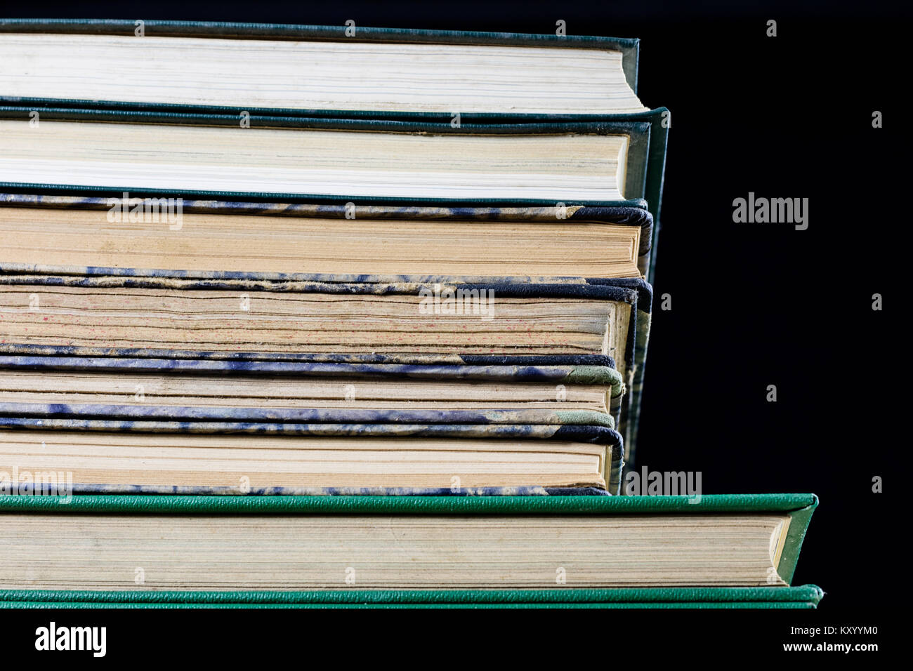 Colorful book spines hi-res stock photography and images - Alamy