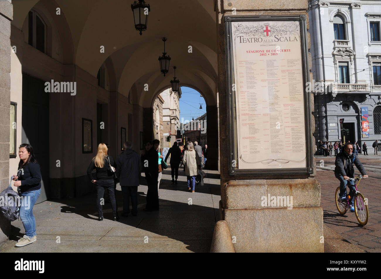 La scala opera poster hi-res stock photography and images - Alamy