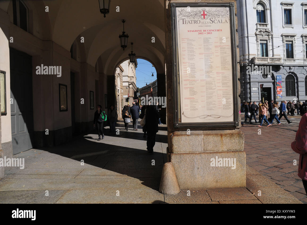 La scala opera poster hi-res stock photography and images - Alamy