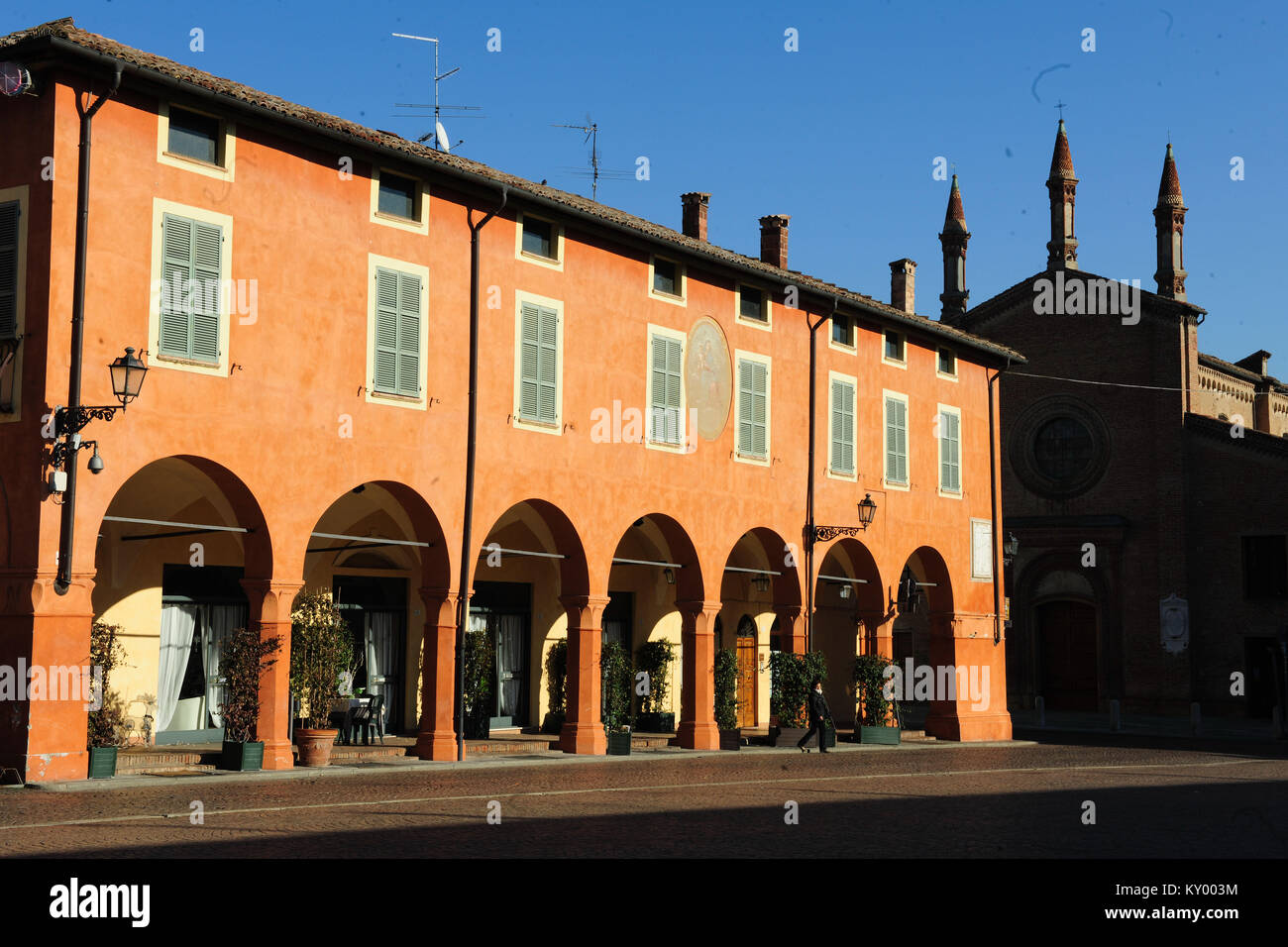 Giuseppe Verdi Theater, 2012, Busseto, Italy Stock Photo - Alamy