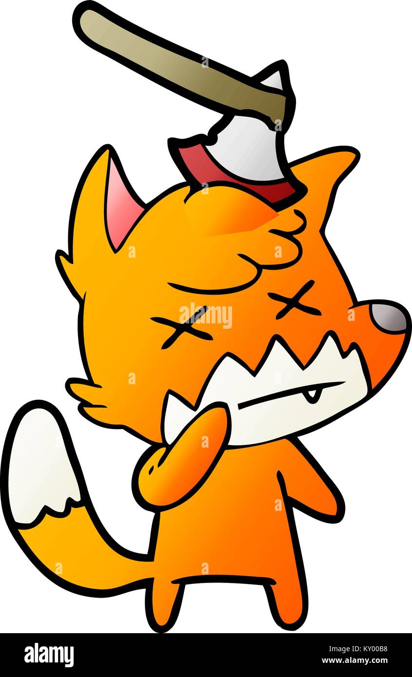 cartoon dead fox Stock Vector Image & Art - Alamy