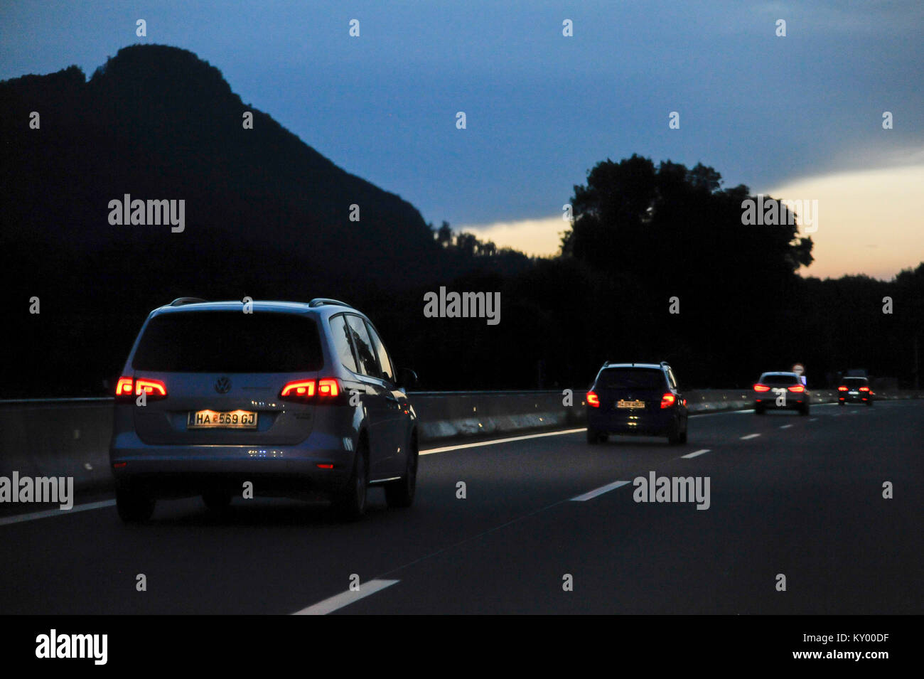 Bundesautobahn 8 hi-res stock photography and images - Alamy