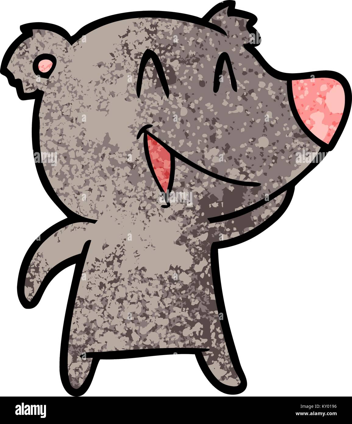 laughing bear cartoon Stock Vector Image & Art - Alamy