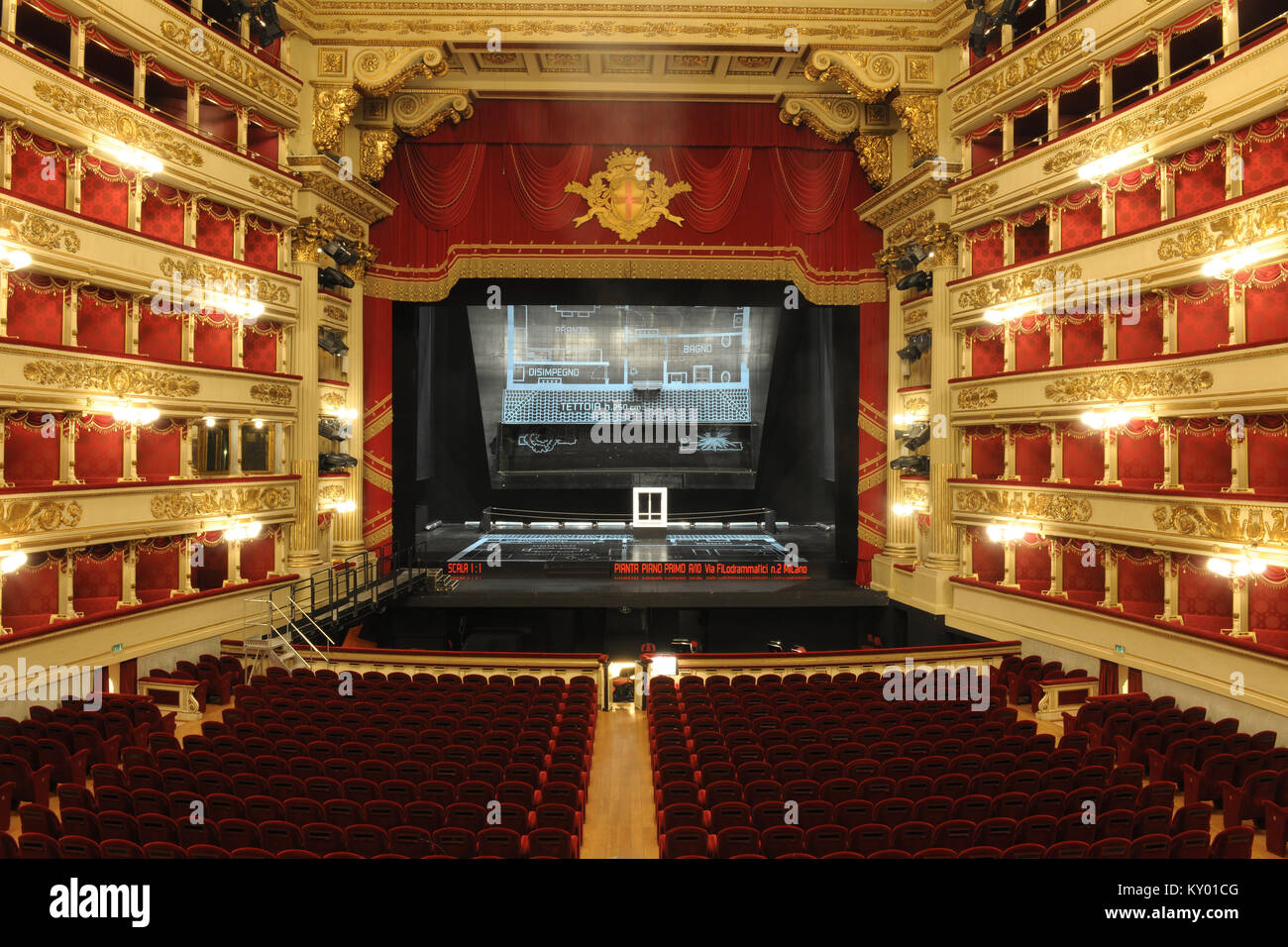 Auditorium milan la verdi hi-res stock photography and images - Alamy