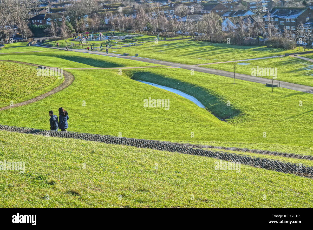 Northala Fields, Northolt, London, United Kingdom Stock Photo - Alamy