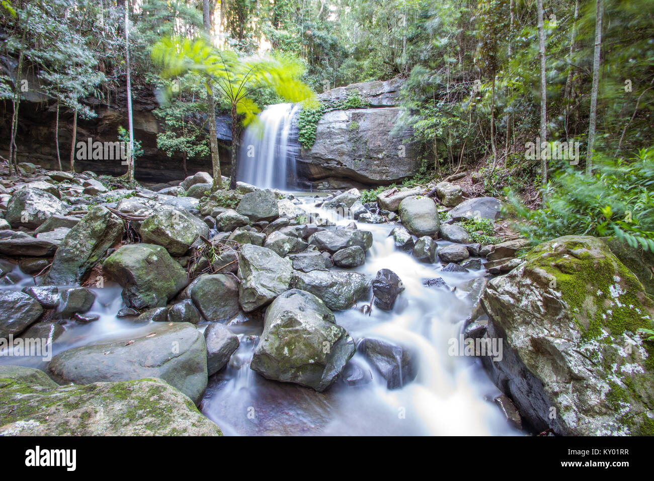 Serenity waterfall hi-res stock photography and images - Alamy