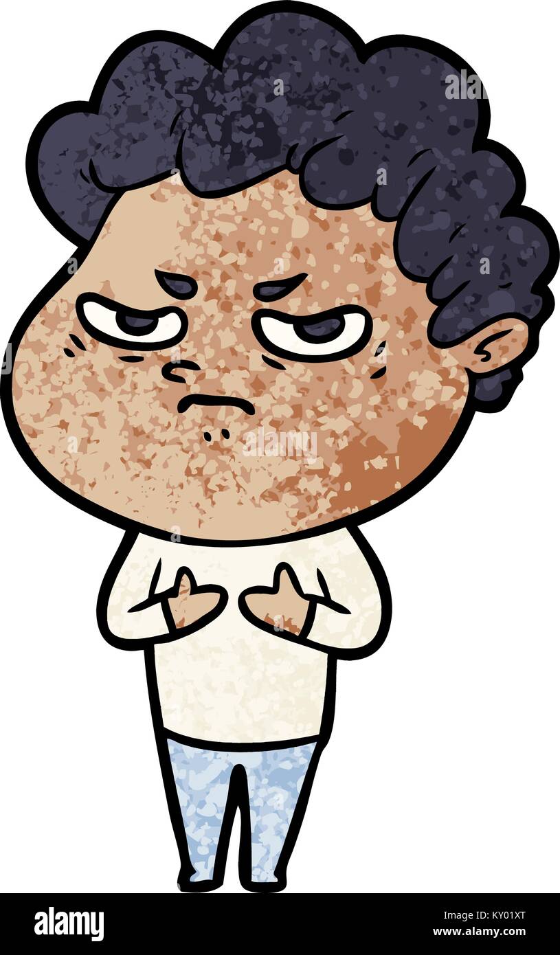 Angry man cartoon Stock Vector Images - Alamy