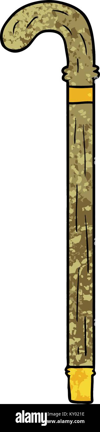 cartoon walking stick Stock Vector Image & Art - Alamy