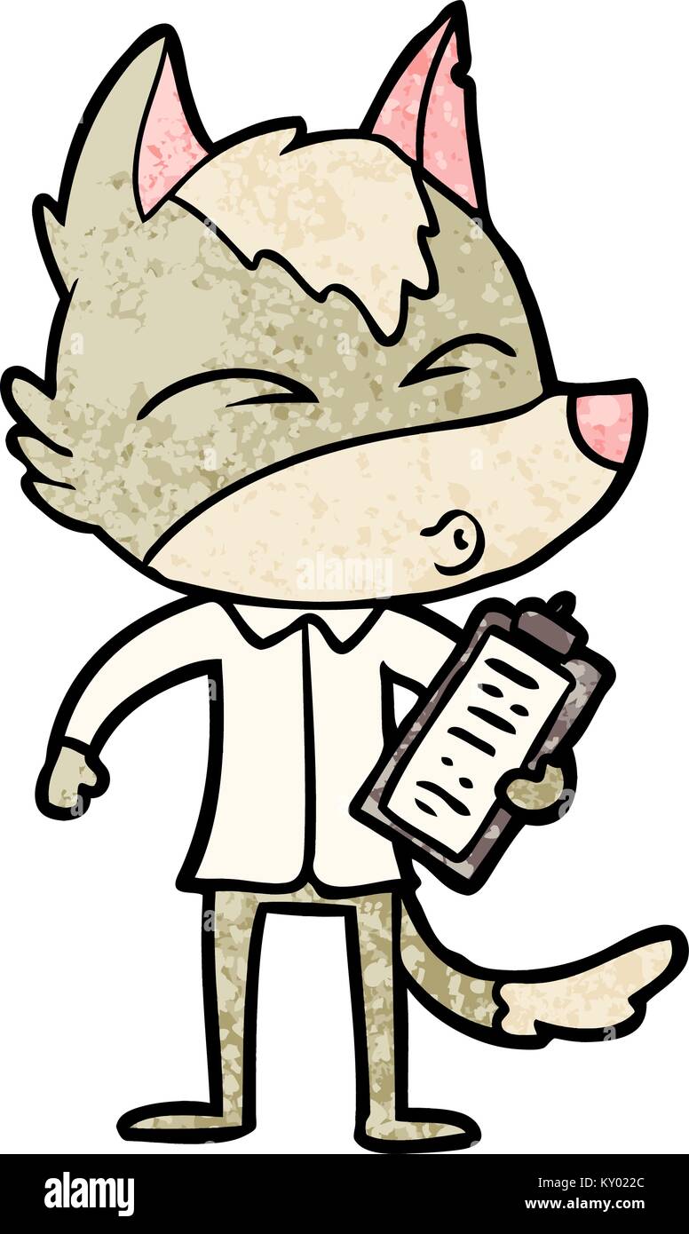 cartoon office wolf whistling Stock Vector Image & Art - Alamy