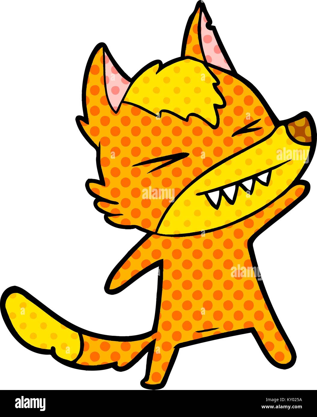 fox cartoon character Stock Vector Image & Art - Alamy