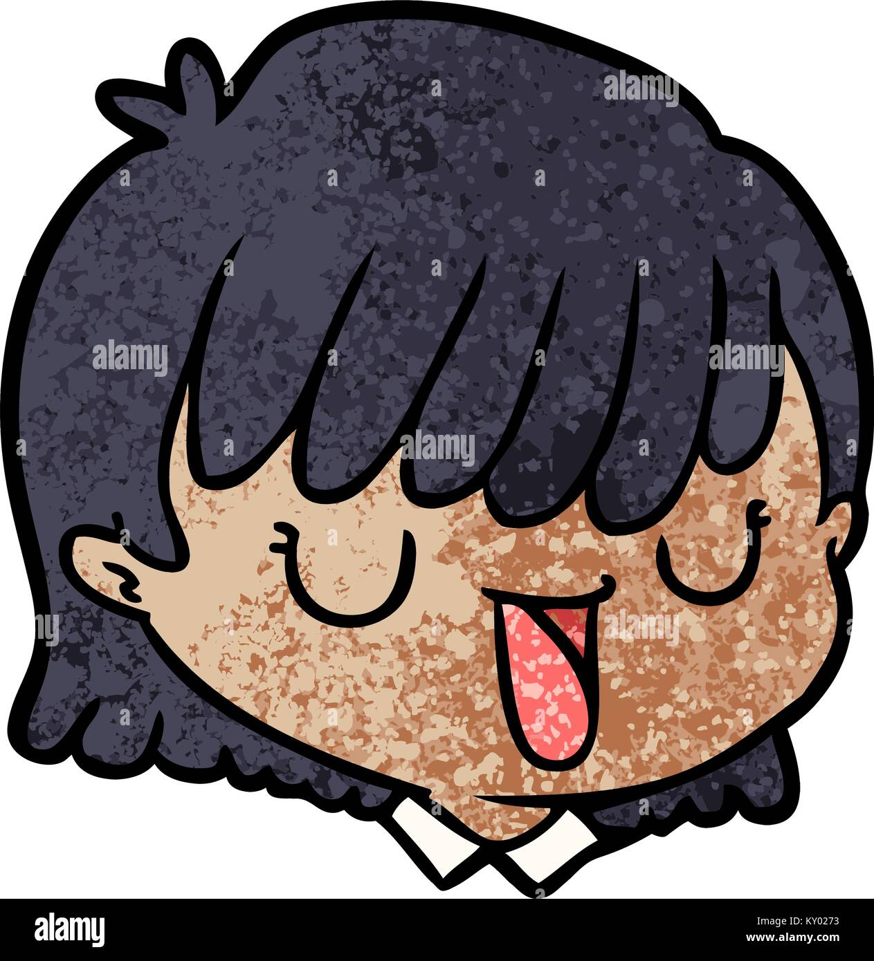 cartoon female face Stock Vector Image & Art - Alamy