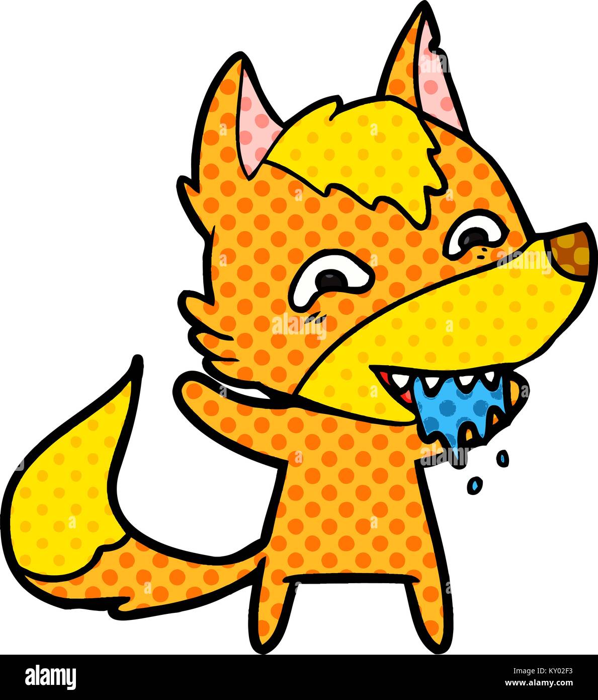 fox cartoon character Stock Vector Image & Art - Alamy