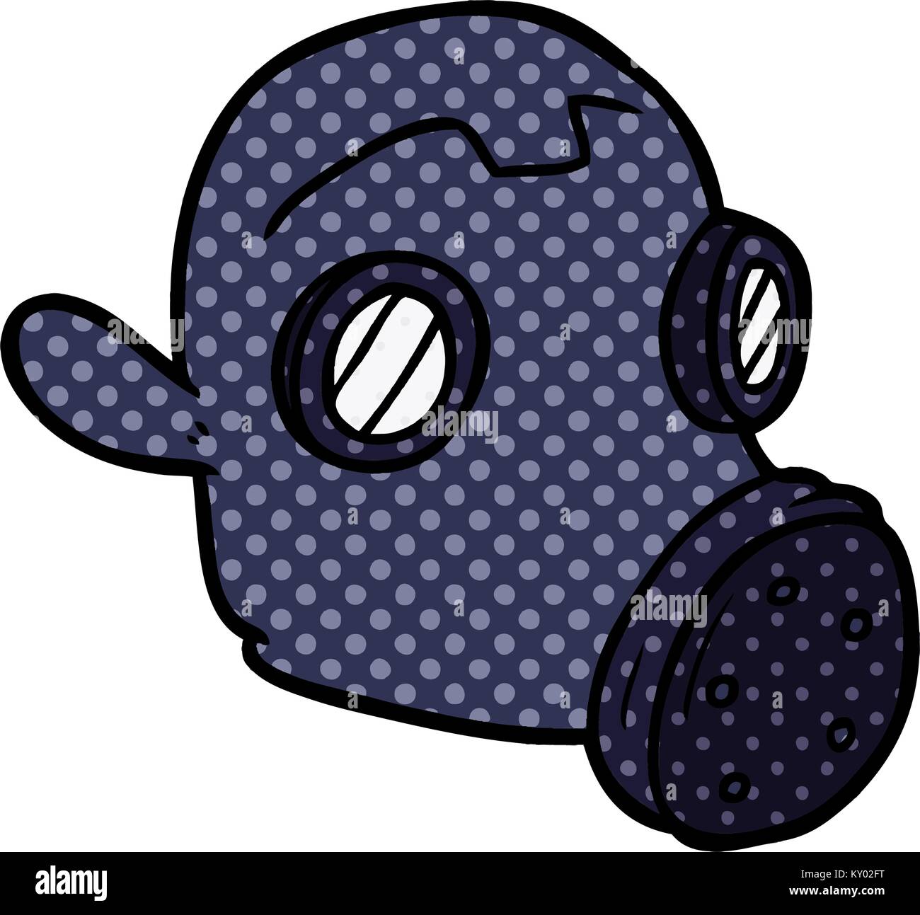 cartoon gas mask Stock Vector Image & Art - Alamy