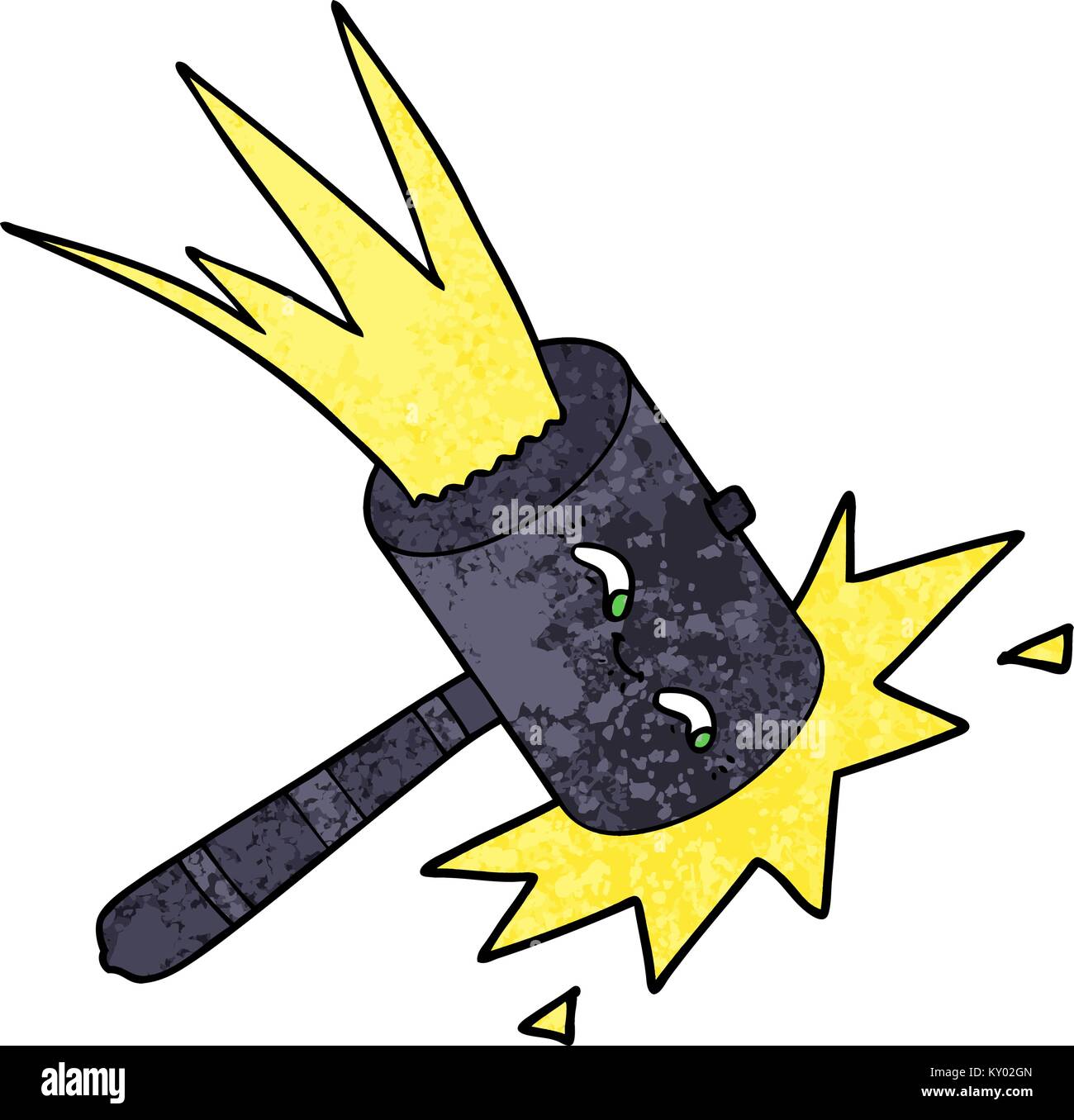 Hard hitting Stock Vector Images - Alamy