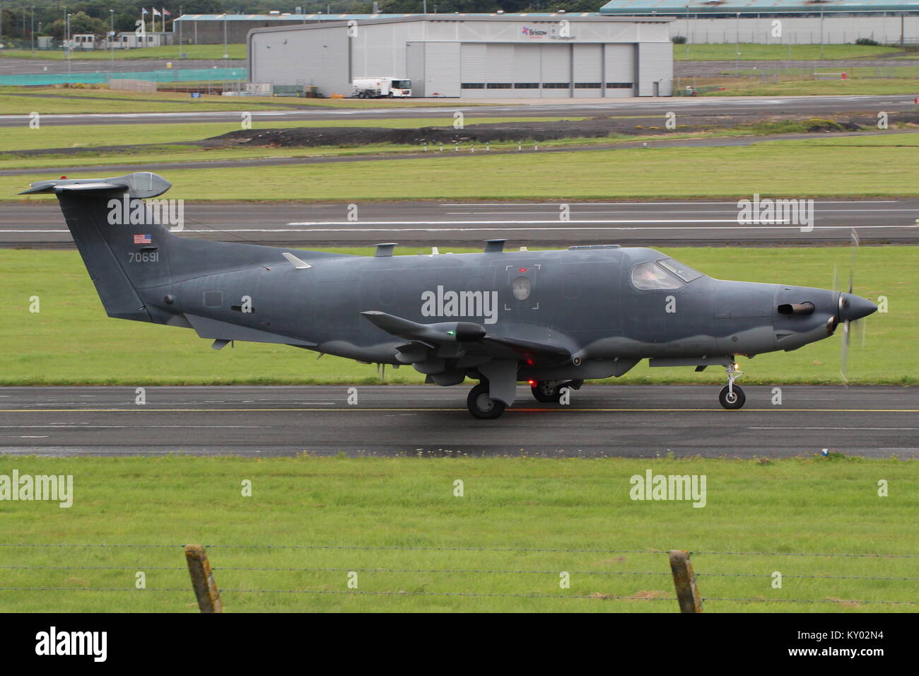 07-0691, a Pilatus U-28A operated by the United States Air Force, at ...