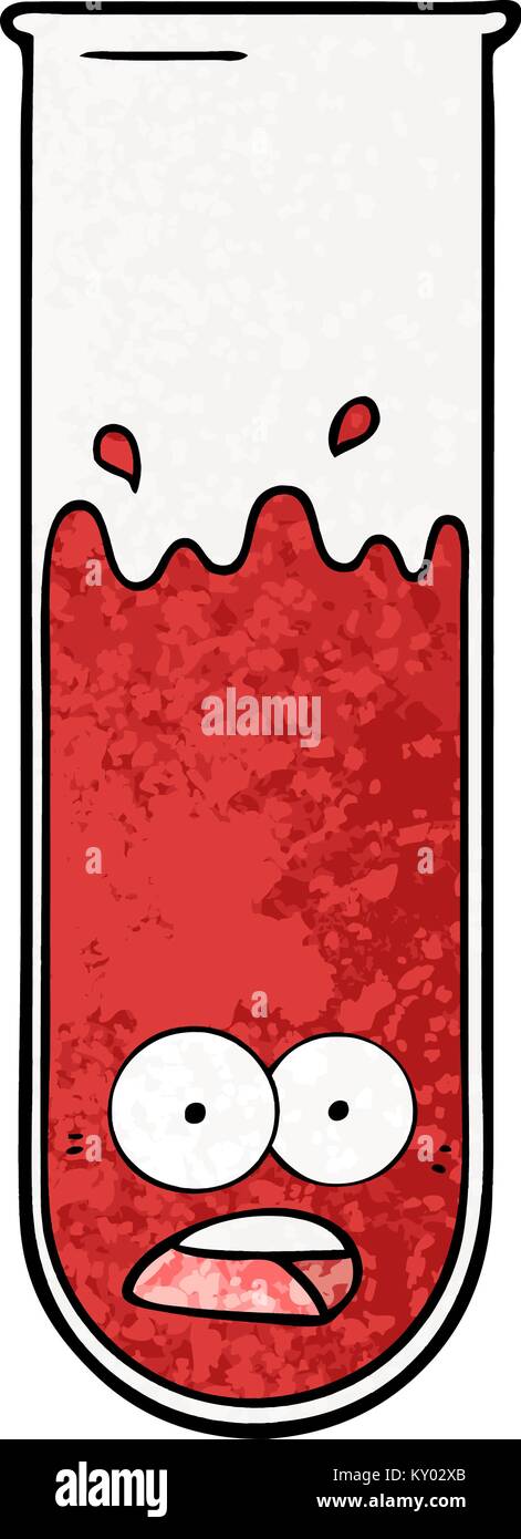 cartoon test tube Stock Vector Image & Art - Alamy