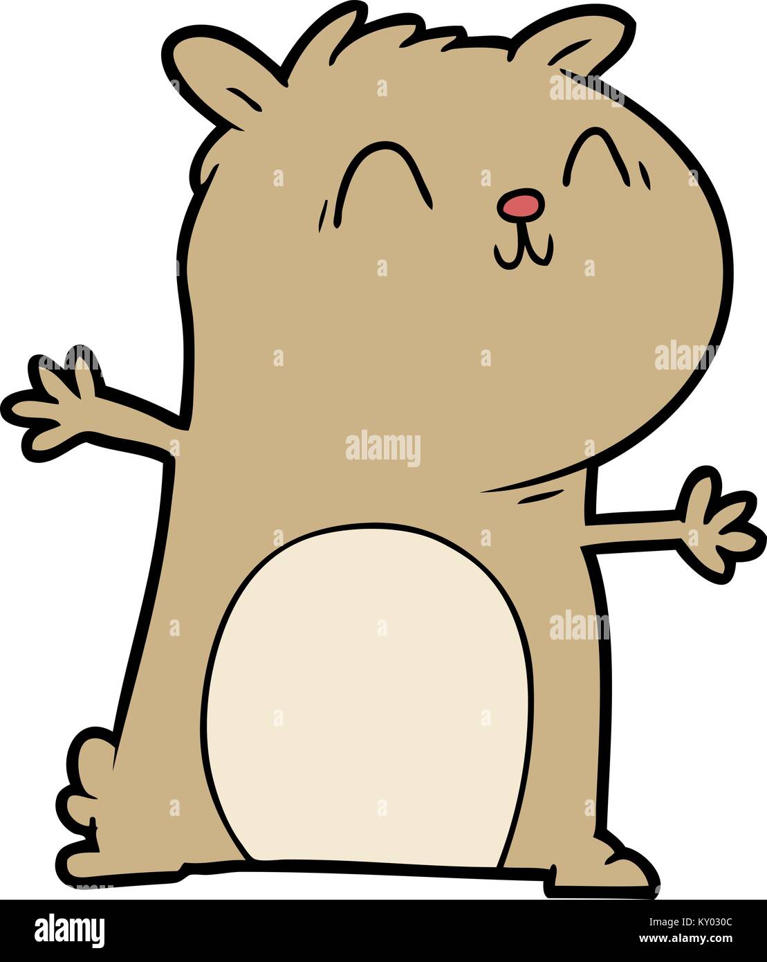 Cute gerbil Stock Vector Images - Alamy