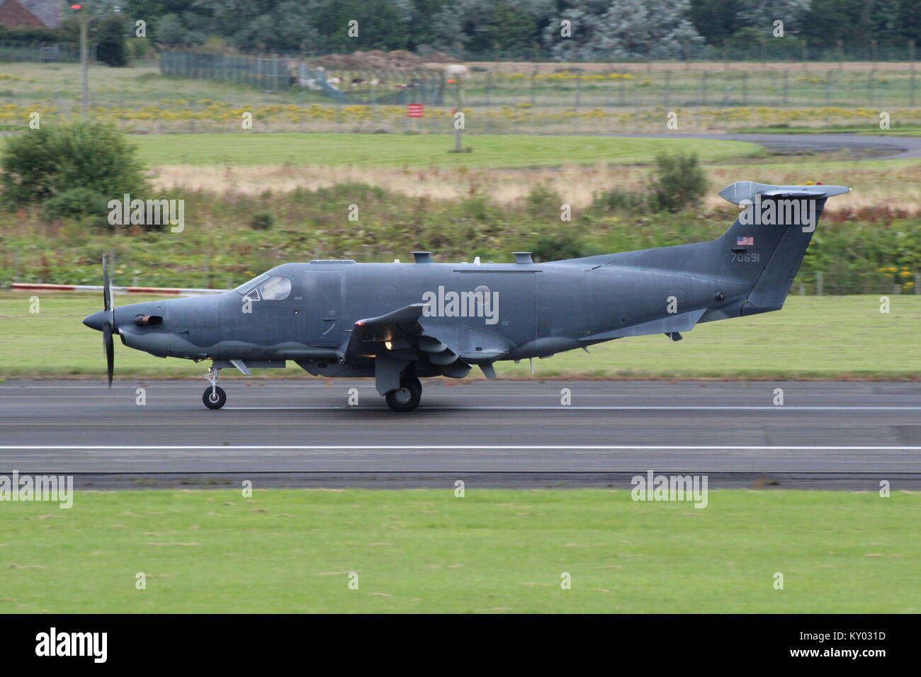 07-0691, a Pilatus U-28A operated by the United States Air Force, at ...