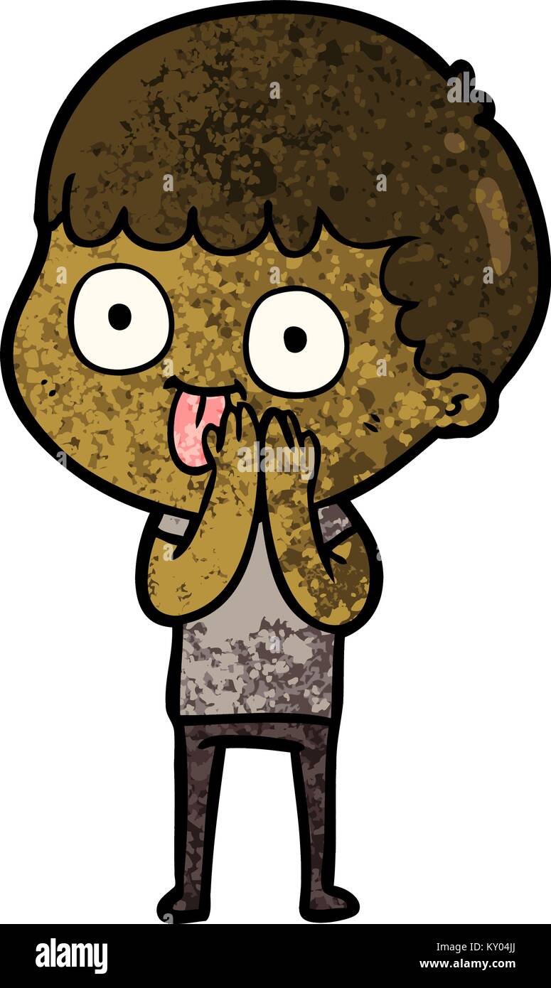 cartoon man staring Stock Vector Image & Art - Alamy