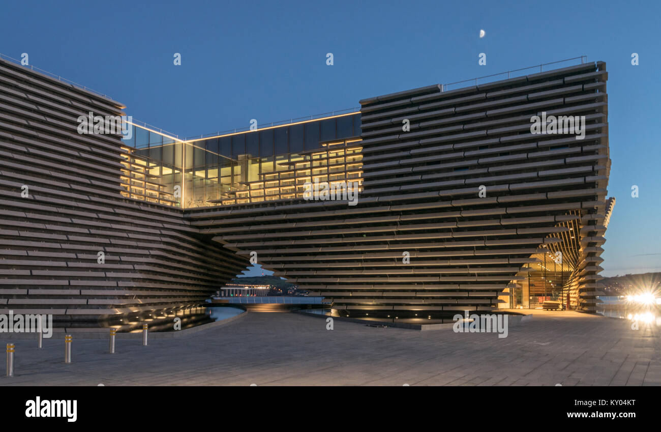 The V&A design museum is part of the waterfront development scheme in ...