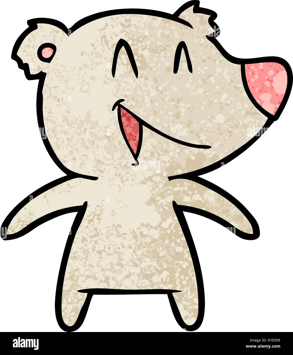 laughing bear cartoon Stock Vector Image & Art - Alamy