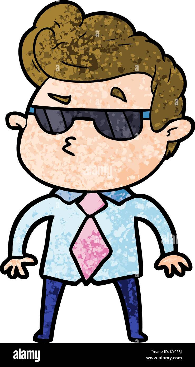 cartoon cool guy Stock Vector Image & Art - Alamy