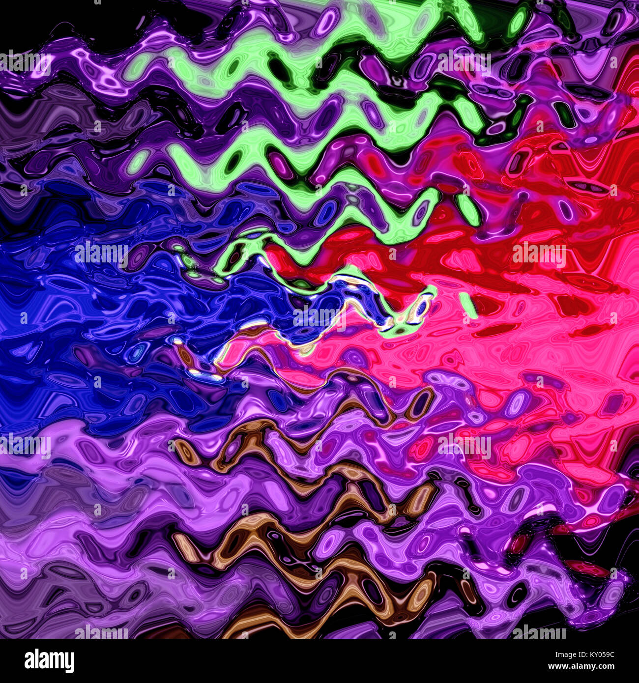 Abstract coloring background of the gradient with visual wave,cubism ...