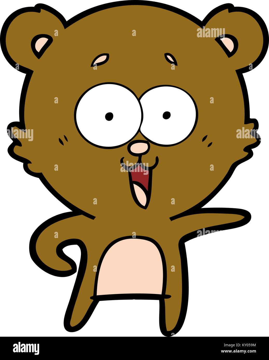 bear cartoon character Stock Vector Image & Art - Alamy