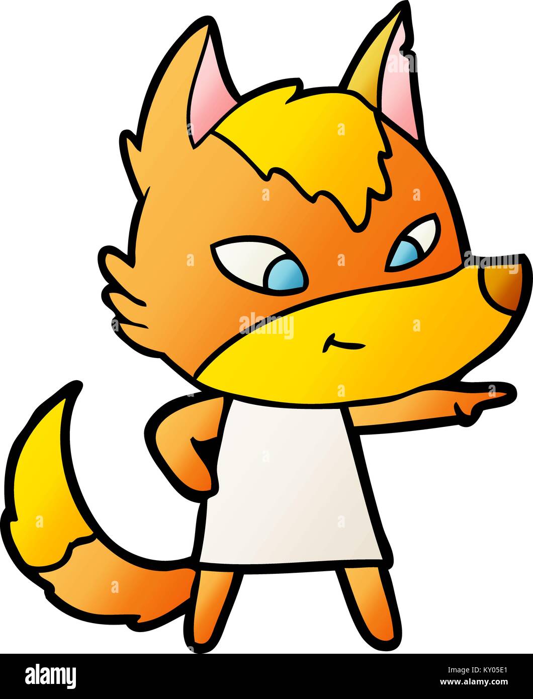 fox cartoon character Stock Vector Image & Art - Alamy
