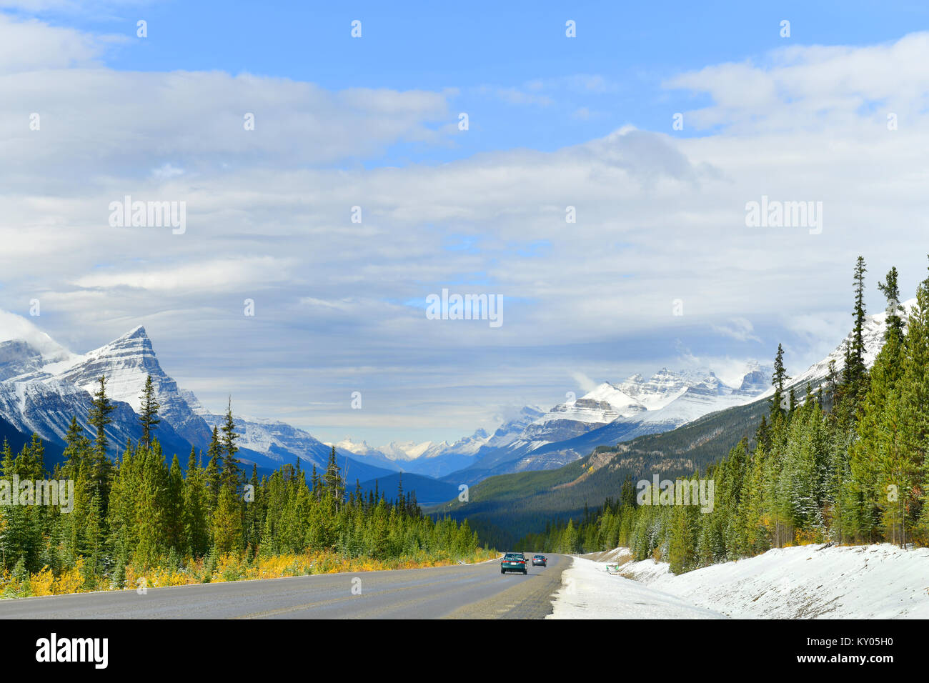Highway 93a jasper national park hi-res stock photography and images ...
