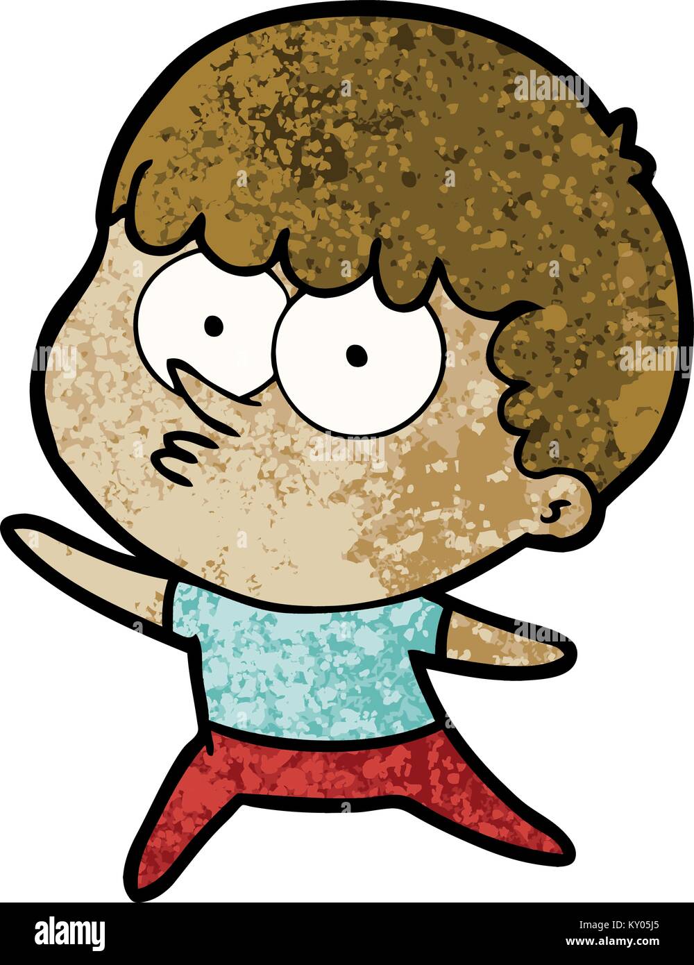 cartoon dancing boy Stock Vector Image & Art - Alamy