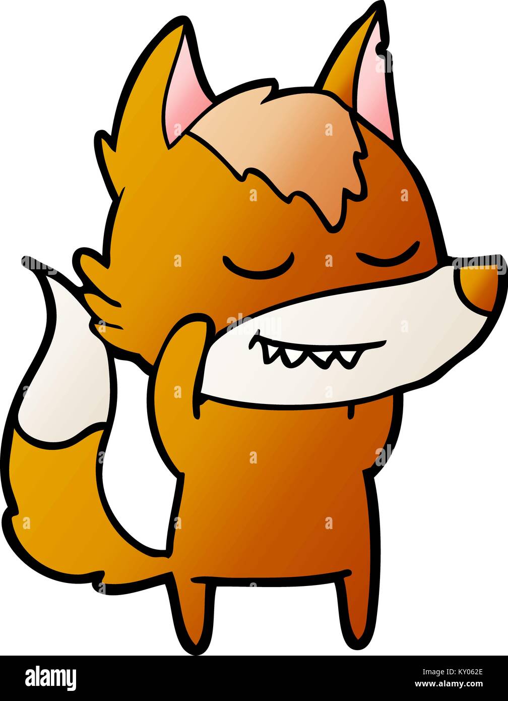 fox cartoon character Stock Vector Image & Art - Alamy