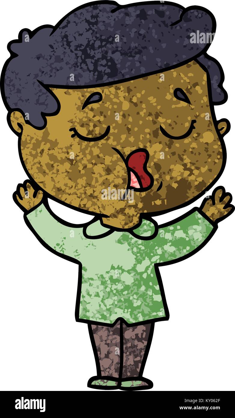 cartoon man talking Stock Vector Image & Art - Alamy