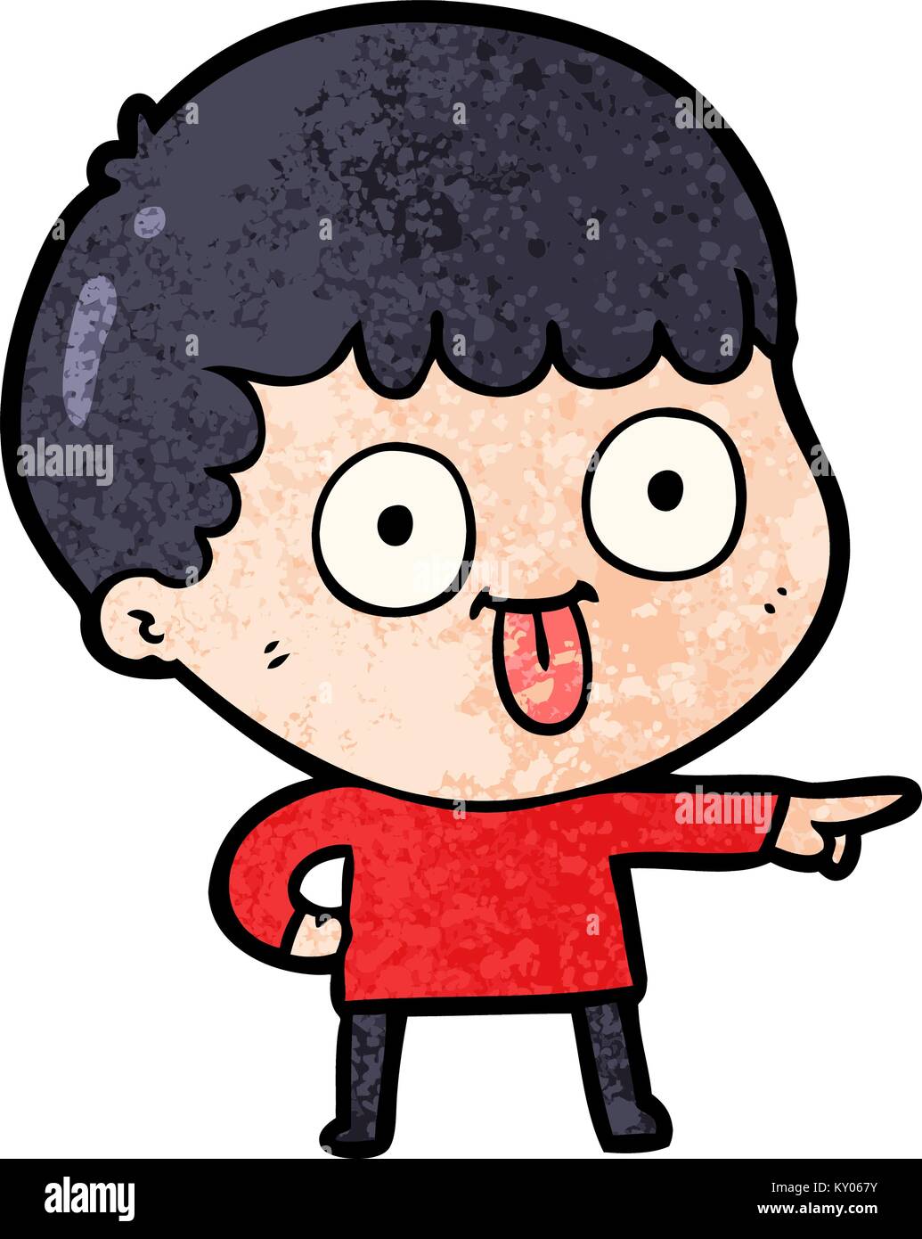 cartoon man staring Stock Vector Image & Art - Alamy