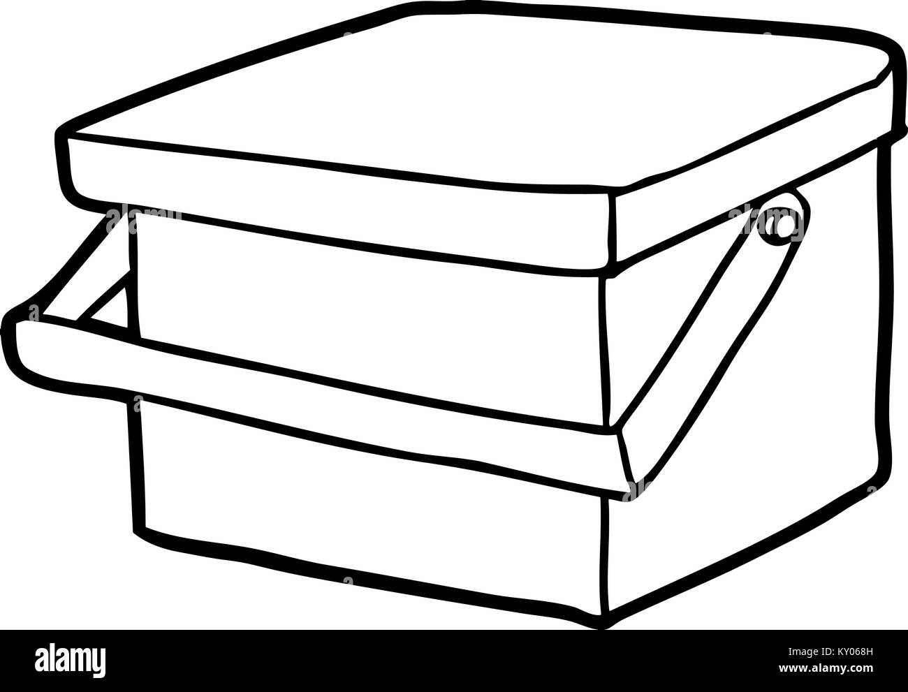 cartoon tub with handle Stock Vector Image & Art - Alamy