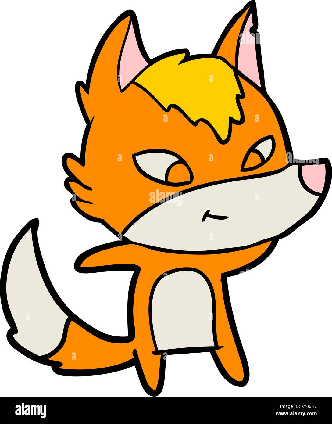 fox cartoon character Stock Vector Image & Art - Alamy