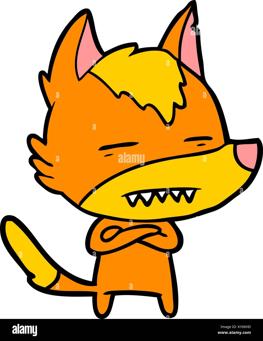 fox cartoon character Stock Vector Image & Art - Alamy