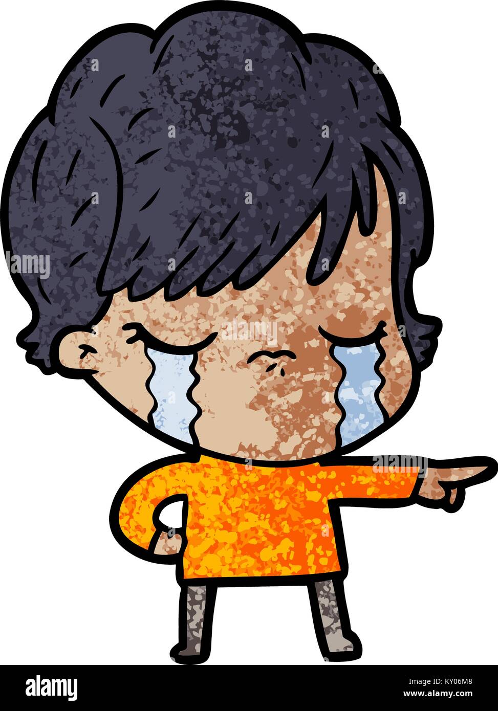 cartoon woman crying Stock Vector Image & Art - Alamy