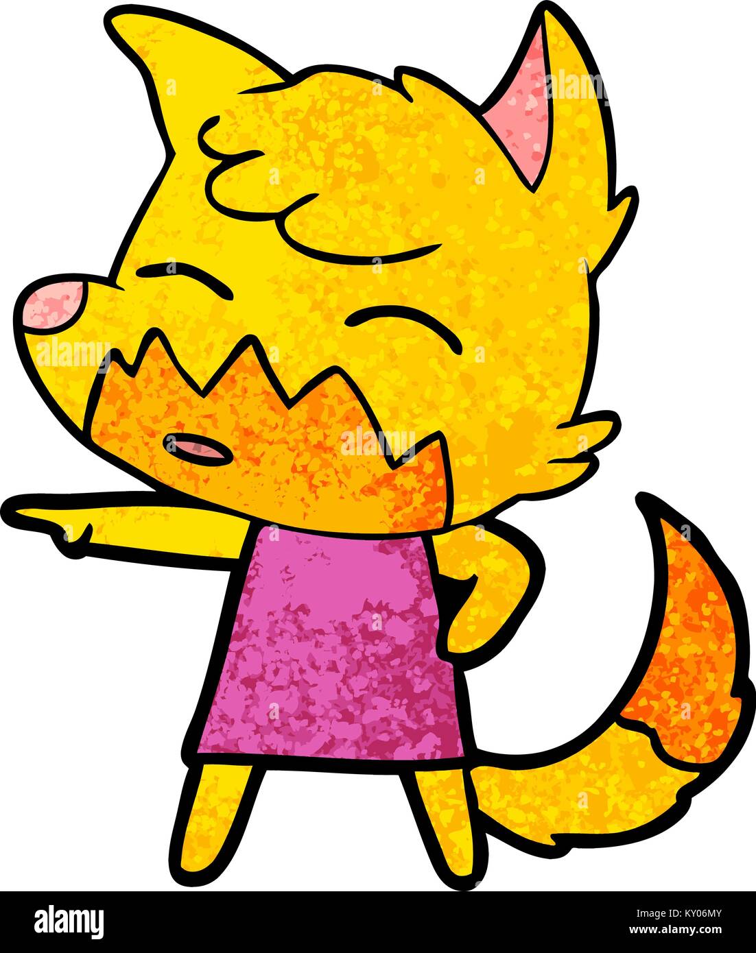fox cartoon character Stock Vector Image & Art - Alamy