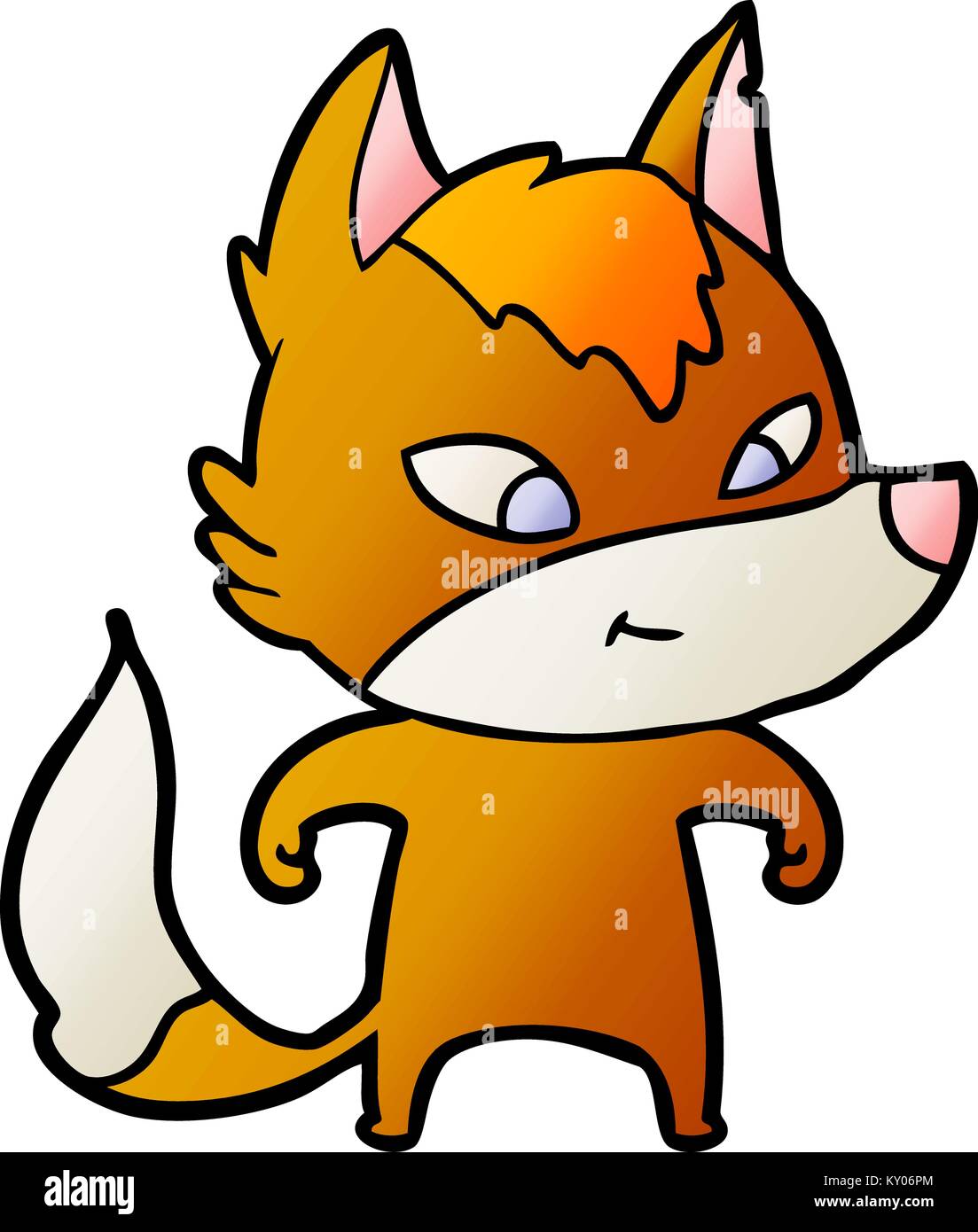 fox cartoon character Stock Vector Image & Art - Alamy