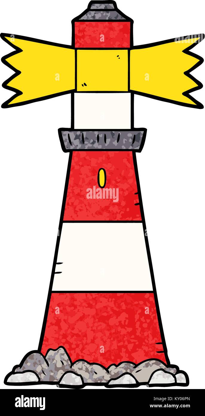 Lighthouse Cartoon High Resolution Stock Photography and Images - Alamy