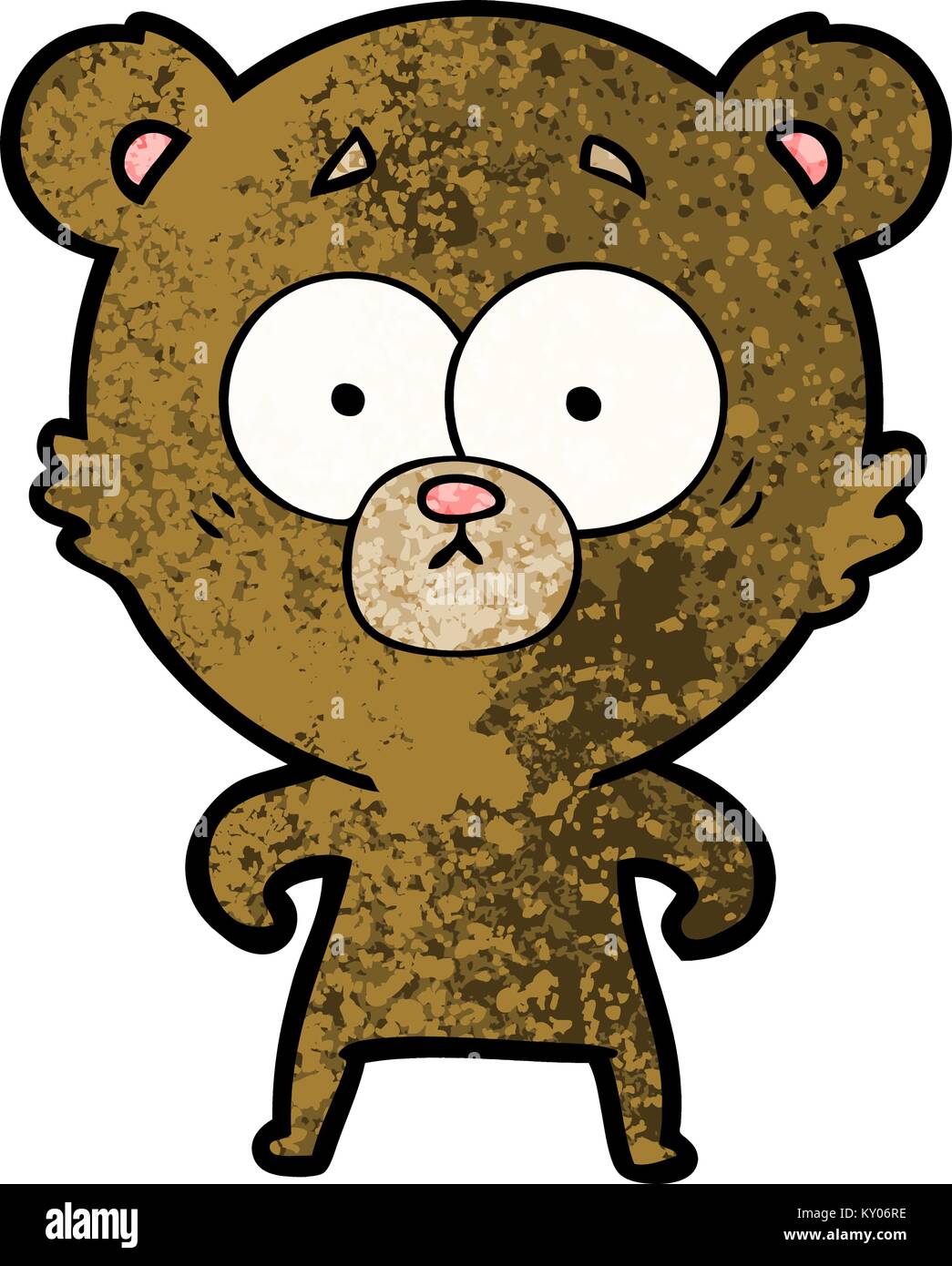 surprised bear cartoon Stock Vector Image & Art - Alamy