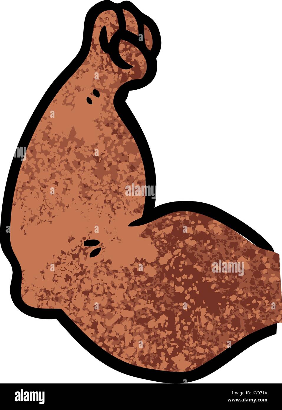 cartoon strong arm Stock Vector Image & Art - Alamy