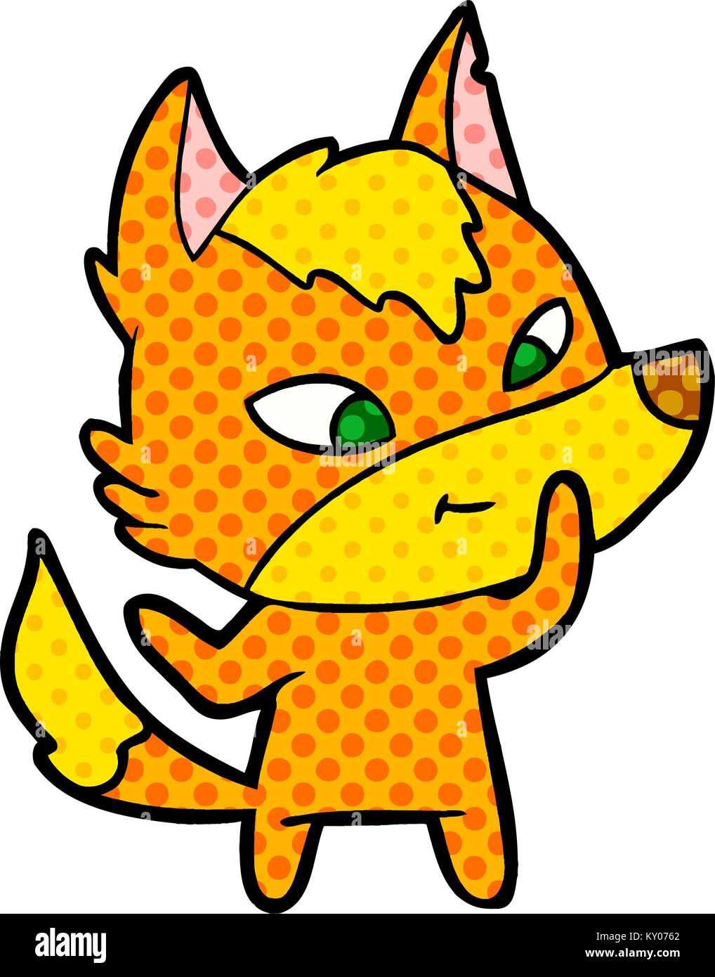 fox cartoon character Stock Vector Image & Art - Alamy