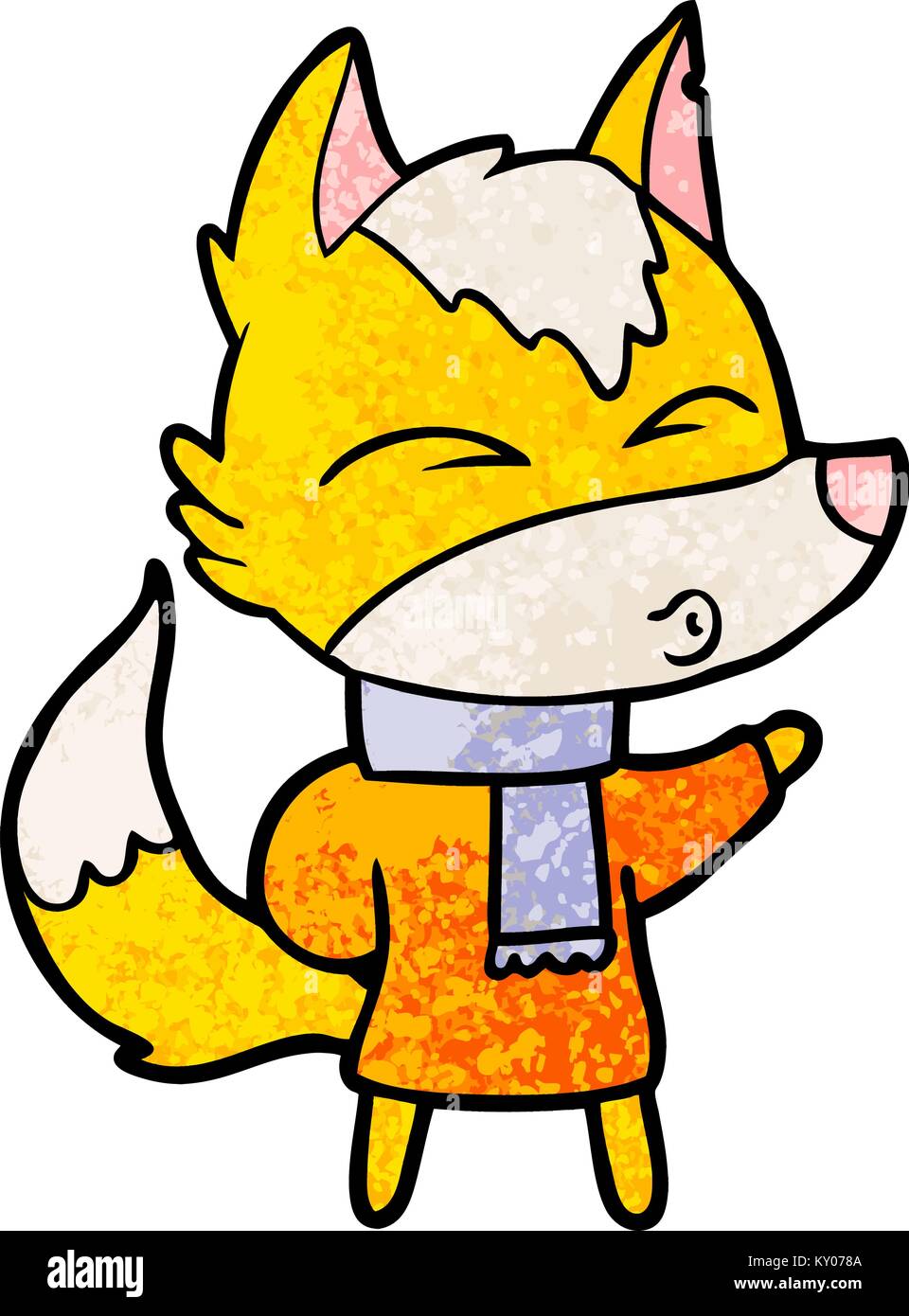 fox cartoon character Stock Vector Image & Art - Alamy